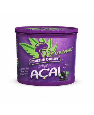 Amazon Power Organic Original Acai Mix Tub 1kg – RefinedBountyAustralia
